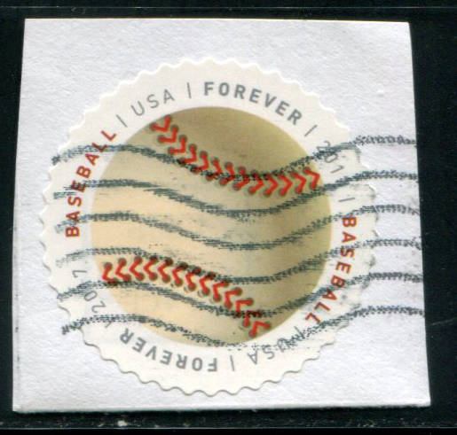 5207 US (49c) Baseball SA, used on paper | United States, General Issue ...