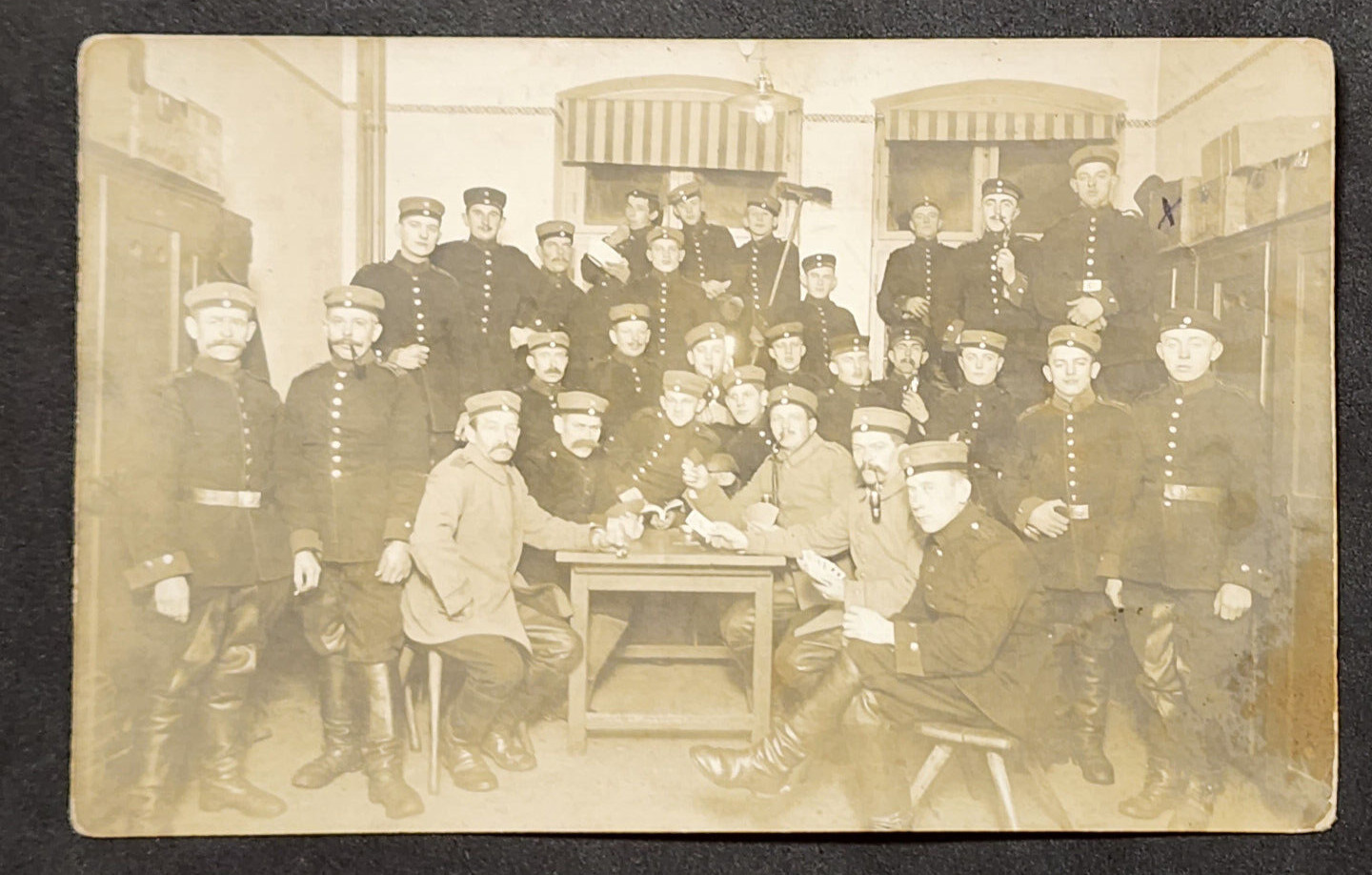 WW1 WWI Imperial German soldiers Feldpost Military war postcard Dresden ...