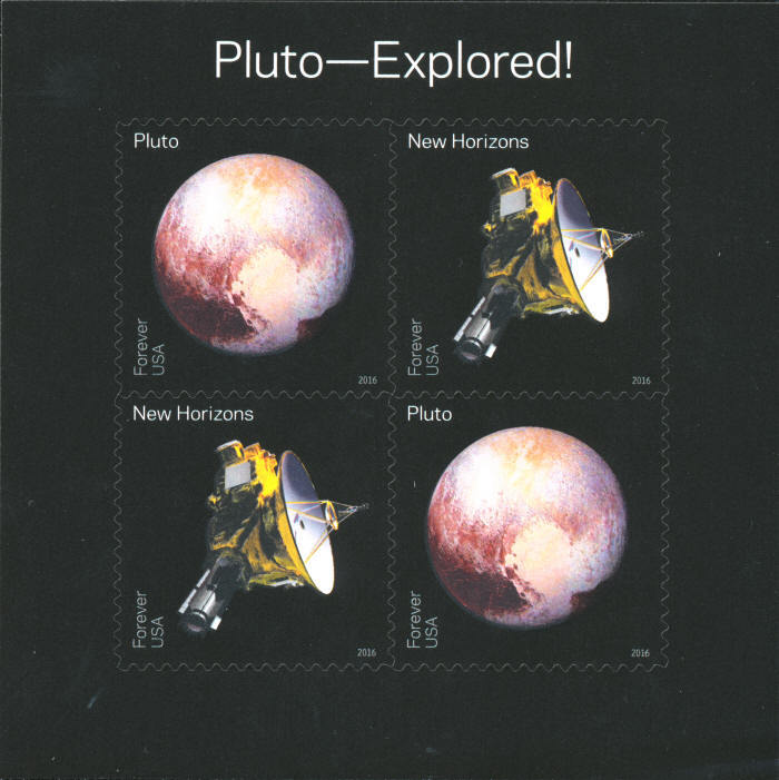 5078a Forever Pluto Explored Bottom Pair | United States, General Issue ...