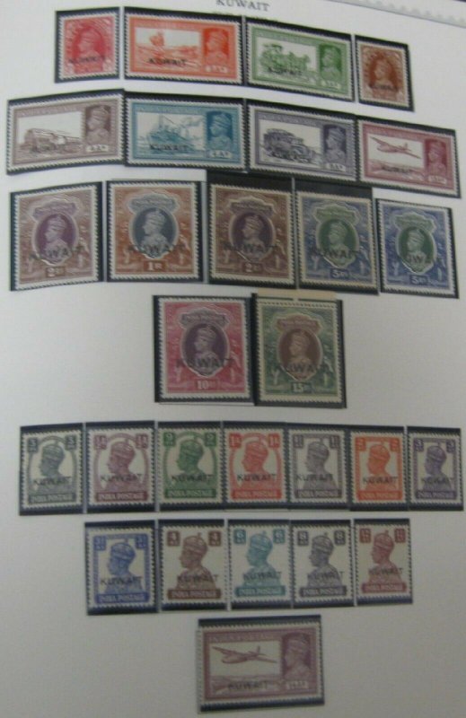 BRITISH COMMONWEALTH Mint, 25 Minkus albums, 1930s-80s, 106 countries ...