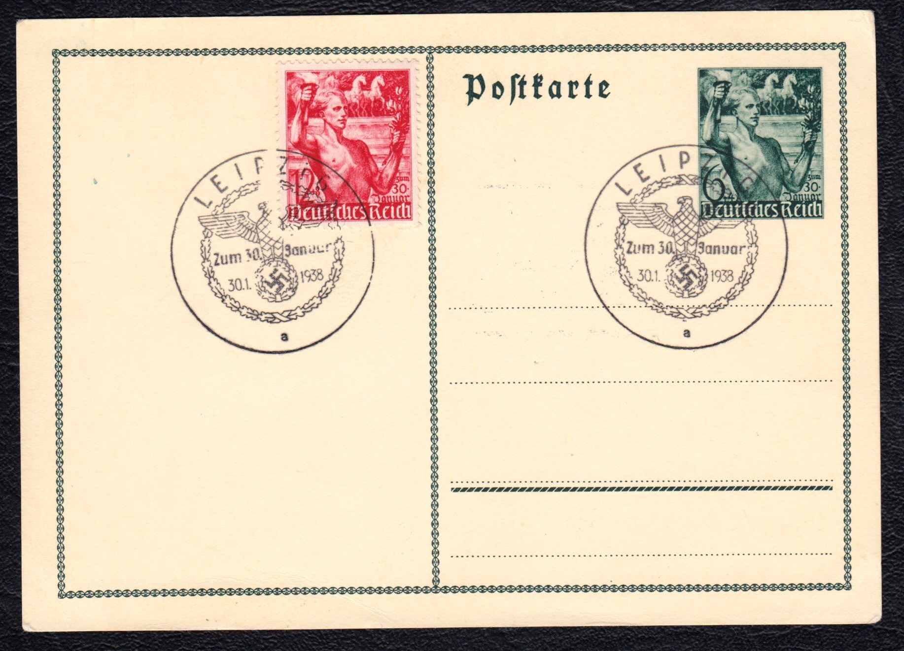 Nazi Germany (Third Reich) 1938 Reich 5th Anniversary Leipzig ...