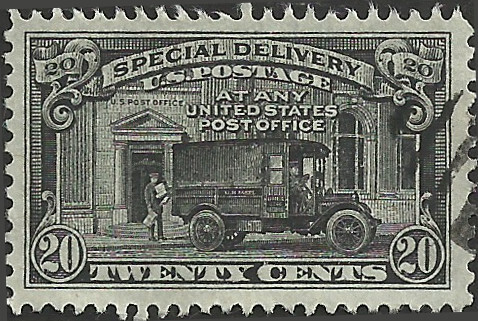 # E19 Used Post Office Truck | United States, Special Delivery Stamp ...