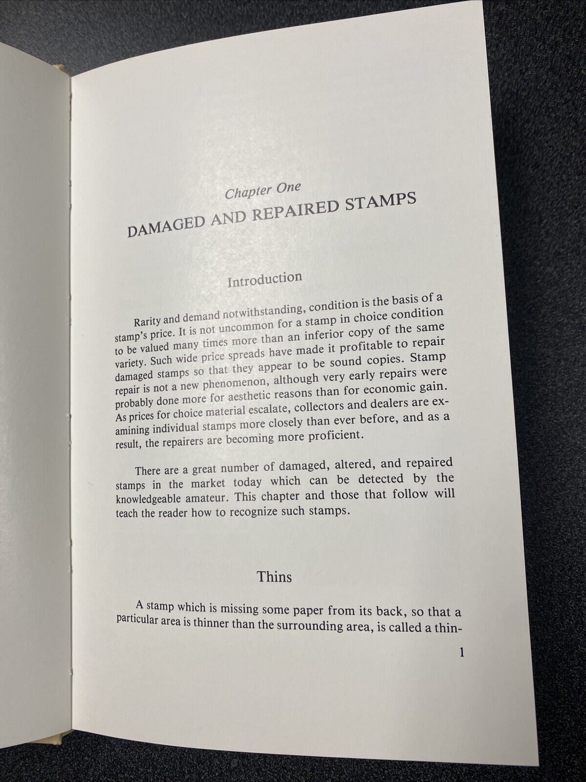 How to Detect Damaged, Altered, and Repaired Stamps, Schmid 1979 ...