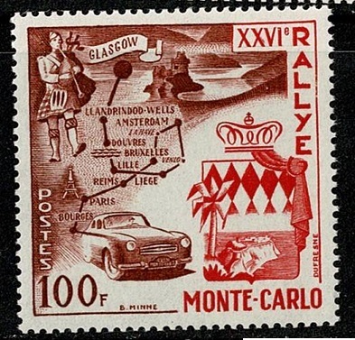 Monaco #365 MNH Monte Carlo rally | Europe - Monaco, General Issue ...