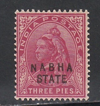 India - Nabha State # 26, Queen Victoria Mint LH | Asia - India ...