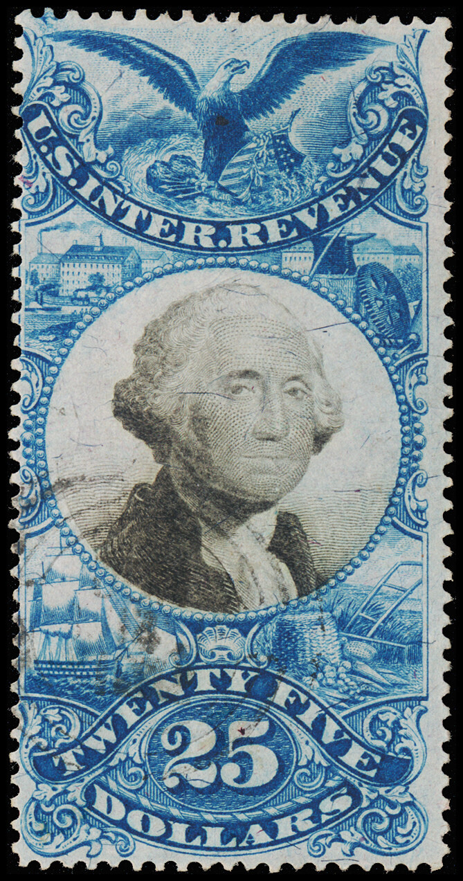 U.S. REV. Second Issue R130 Used (ID # 116159) | United States ...