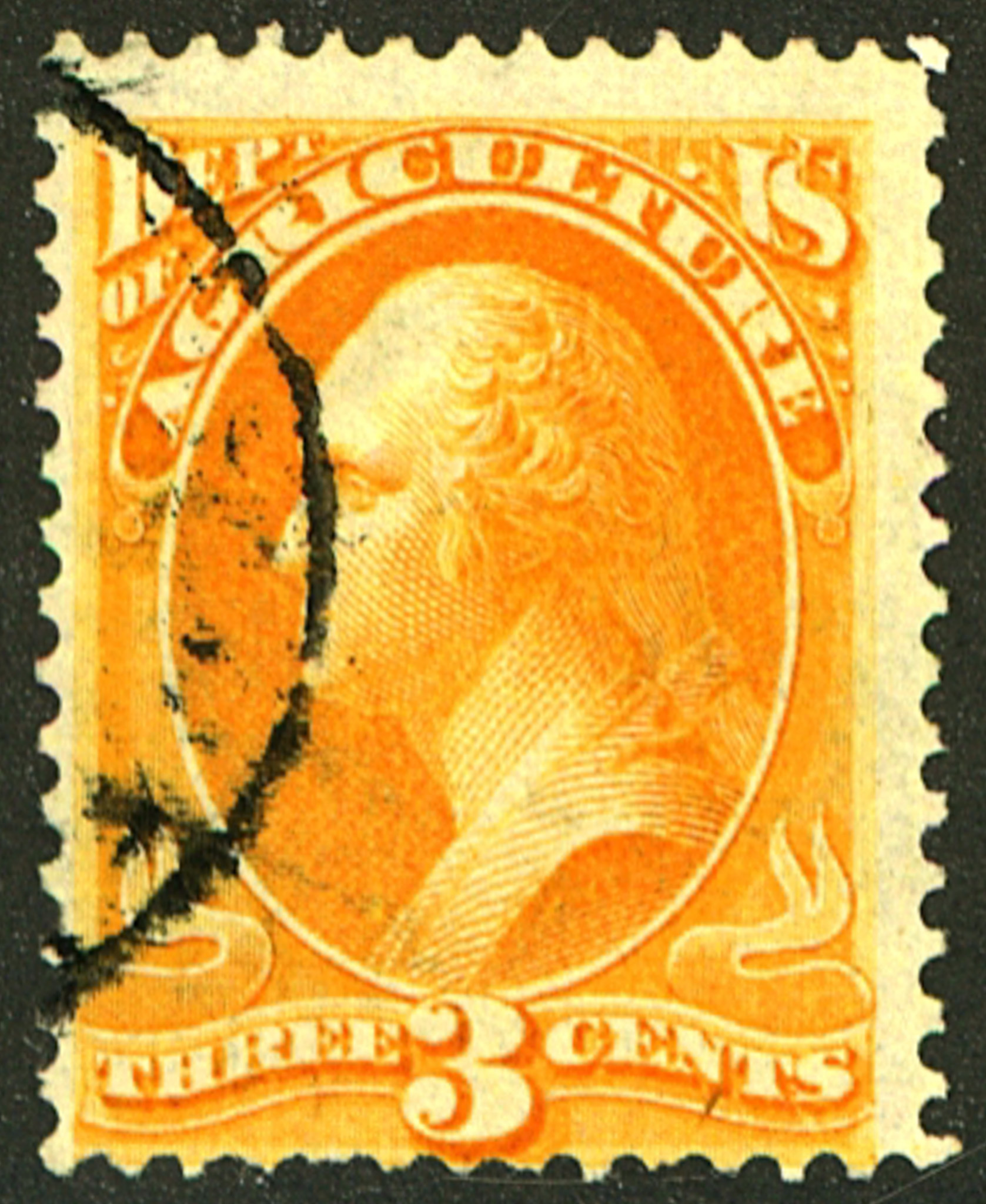 U.S. #O3 USED | United States, Officials Stamp / HipStamp