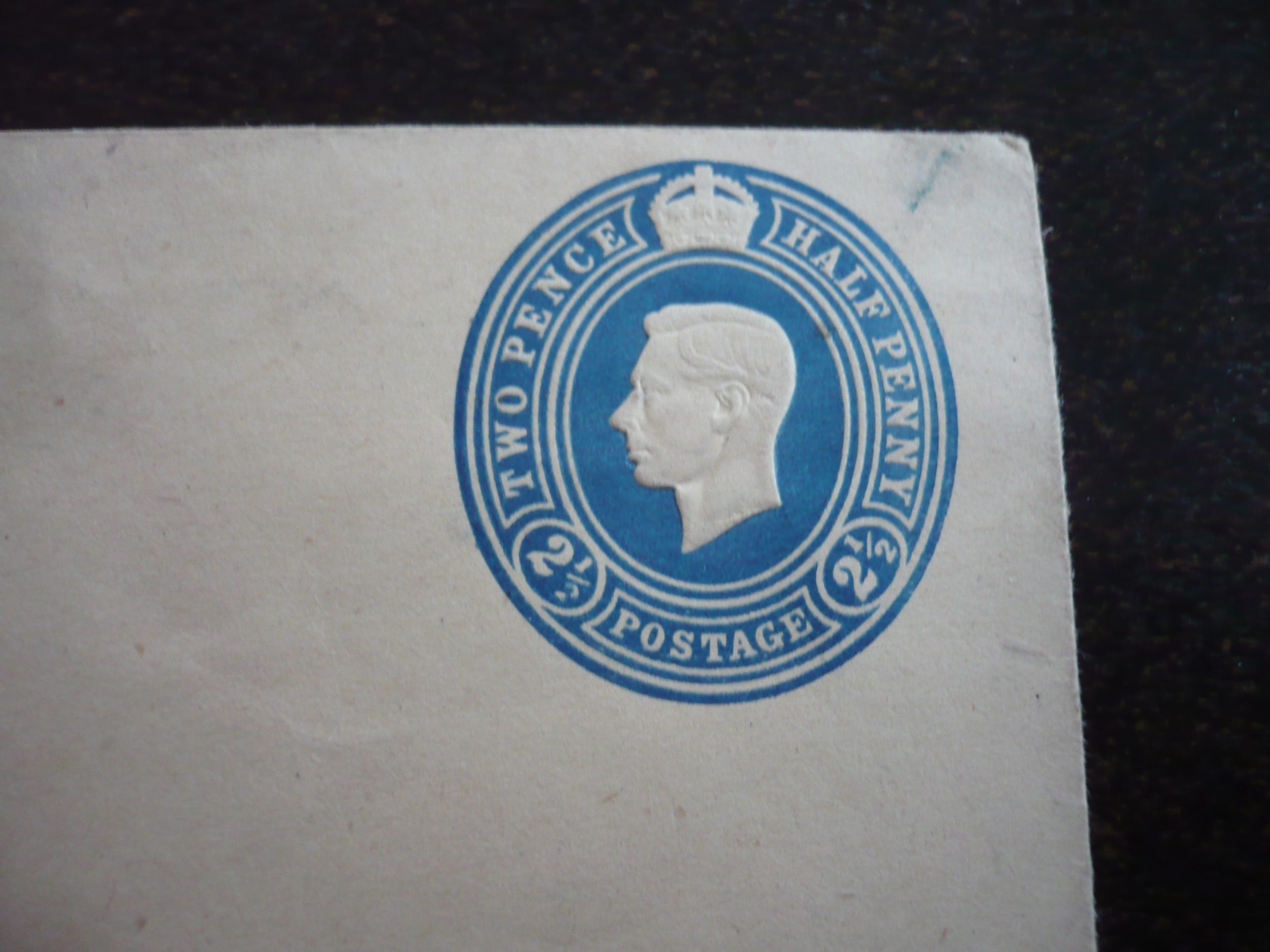Postal History - Great Britain - Mint Envelope with 1 Stationary Stamp ...