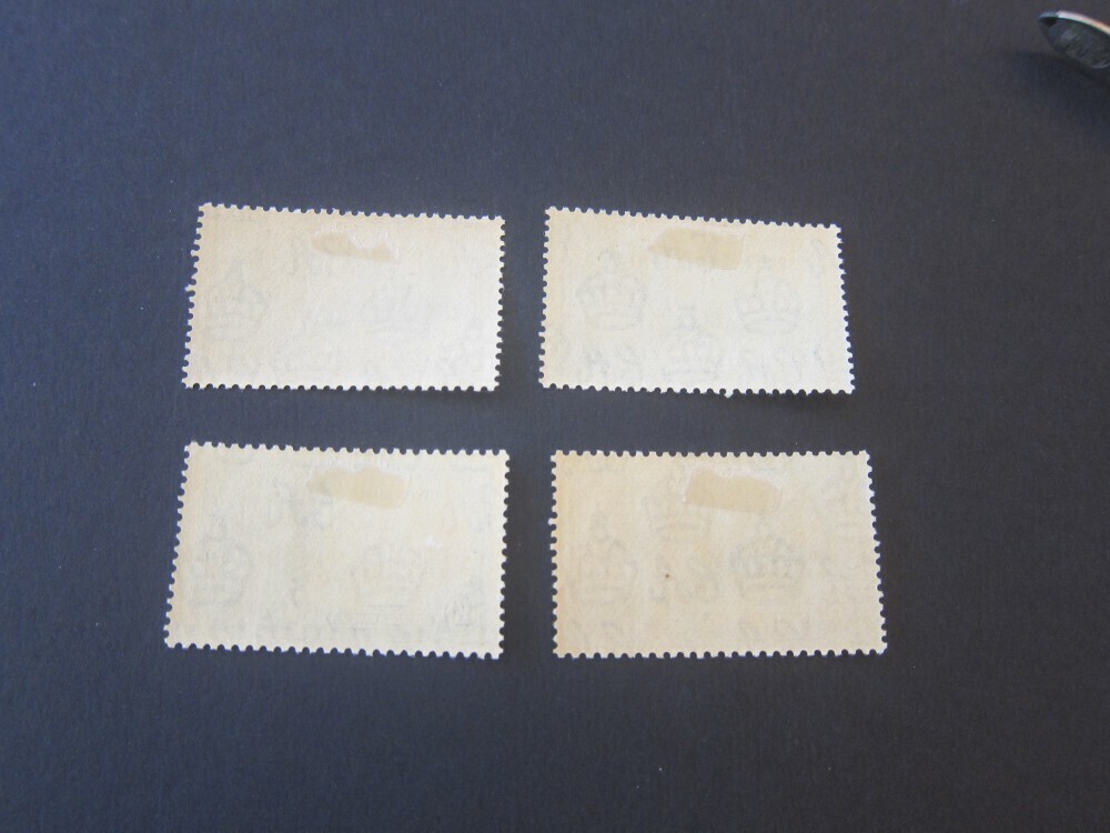 Hong Kong 1935 Sc 147-50 Silver Jubilee set MH | Asia - Hong Kong ...