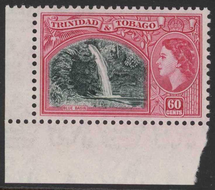 Trinidad and Tobago SG276 60c The KEY VALUE U/M Cat 27 pounds ...
