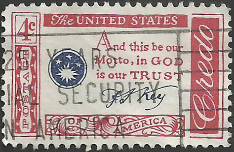 # 1142 Used Francis Scott KEY Quotation | United States, General Issue ...