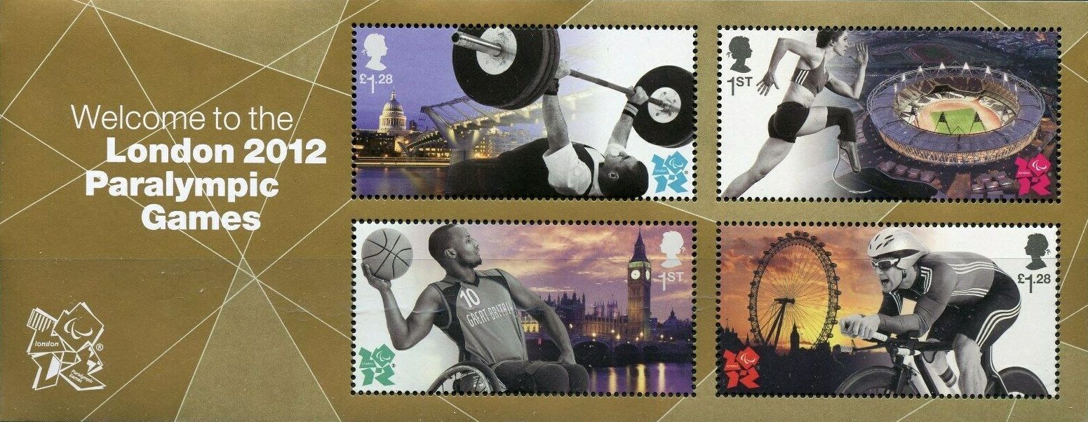 GB 2012 - Paralympics London - Block of 4 MNH # 3076 | Great Britain ...