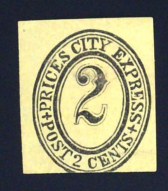 Price's City Express - NY - 2c - Bogus 1 - Tiny Thin | United States ...