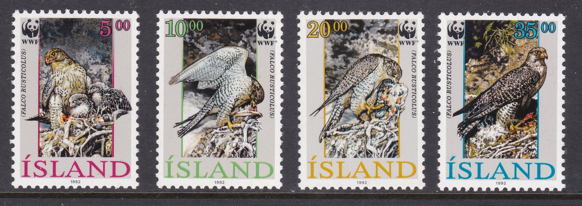 Iceland, Fauna, WWF, Birds MNH / 1992 | Europe - Iceland, Stamp / HipStamp