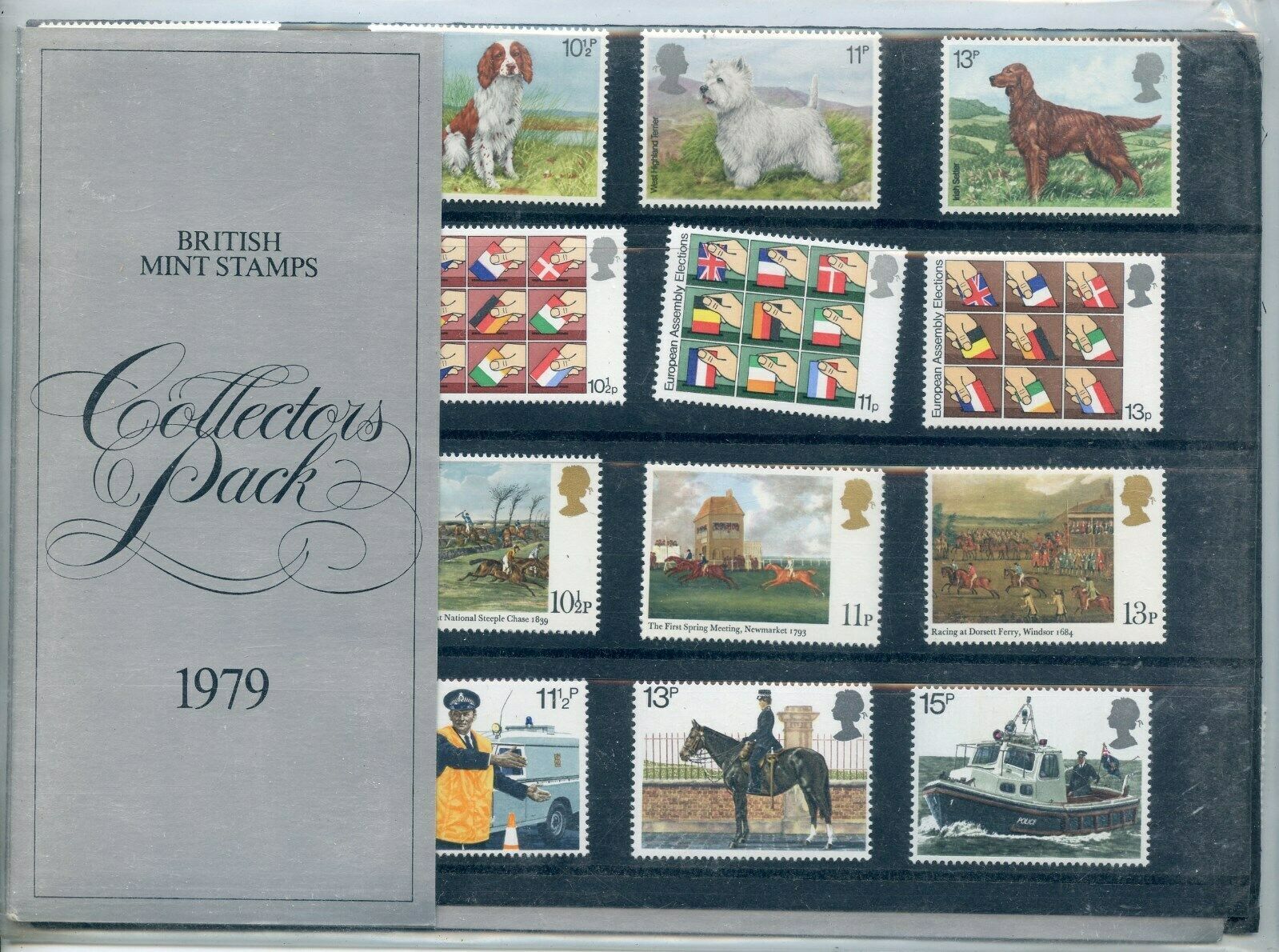 Great Britain 1979 Collectors Pack as Issued Contains ALL 1979 ...