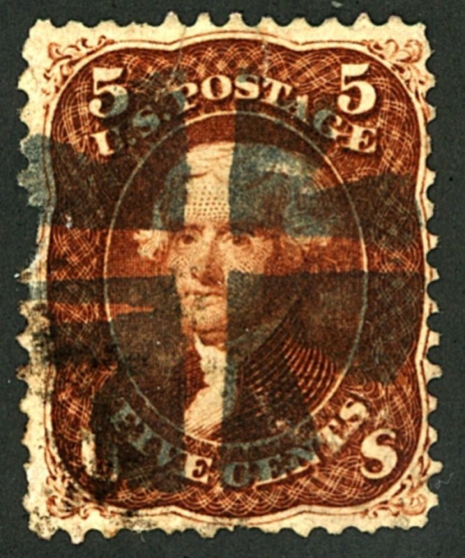 U.S. #75 USED | United States, General Issue Stamp / HipStamp
