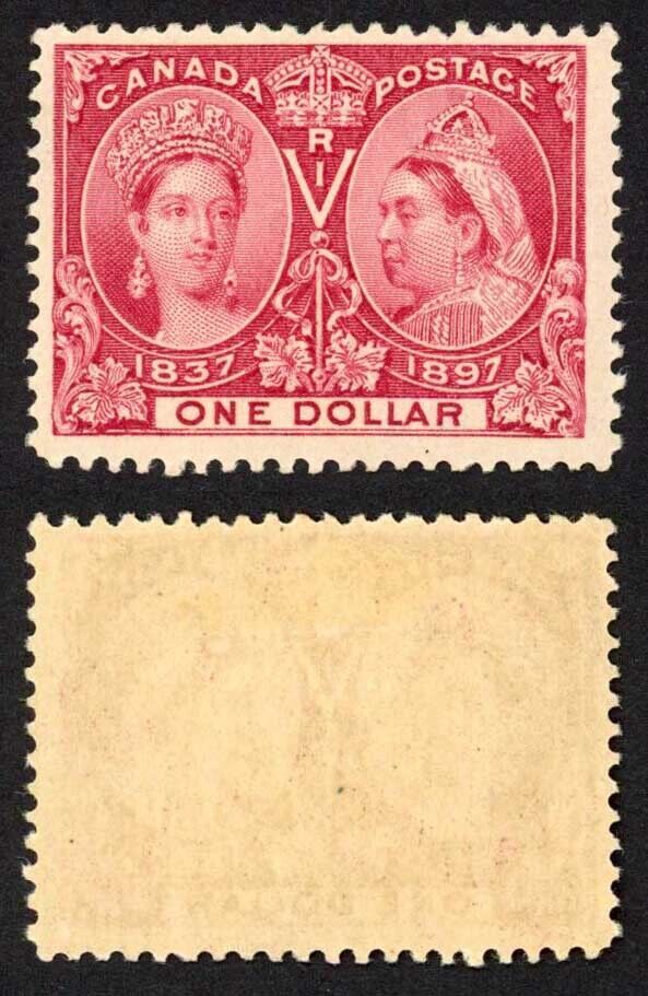 Canada SG136 One Dollar Jubilee Fine M/M (hinged) Cat 600 pounds ...
