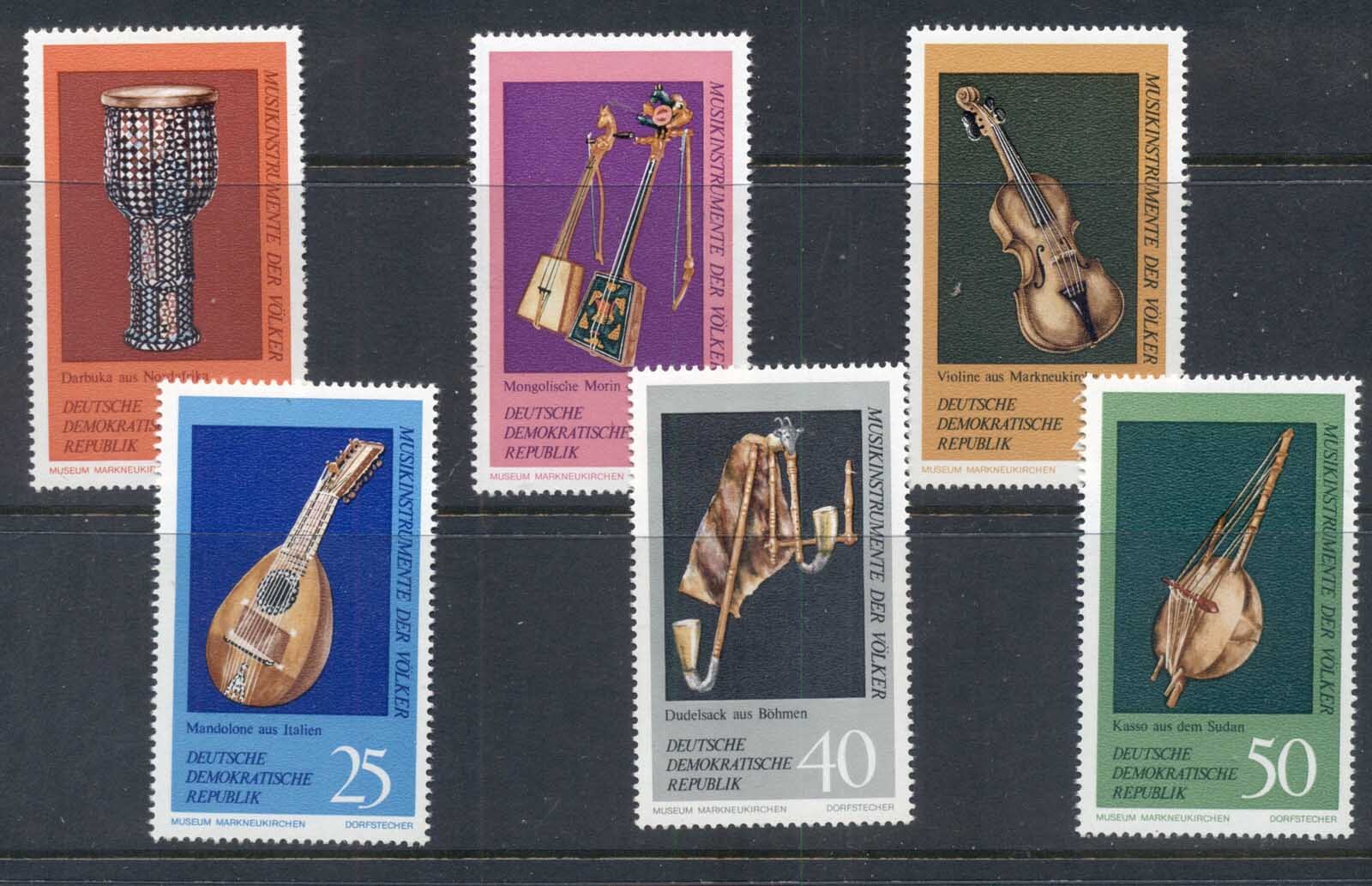 Germany DDR 1971 Musical Instruments MUH | Europe - Germany & Colonies ...