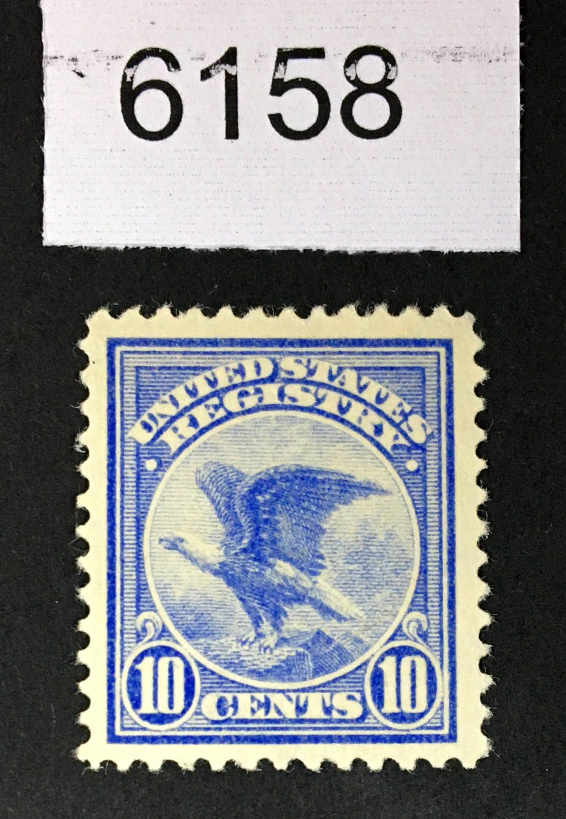 US # F1 Mint OG NH VF/XF CAT. $150 LOT #6158 | United States, Back of ...