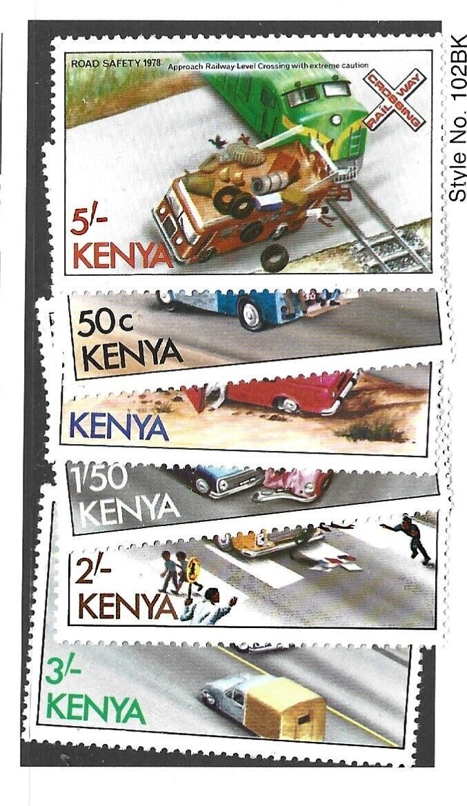 Kenya Scott 121-126 Road Safety Mint NH set | United States, General ...