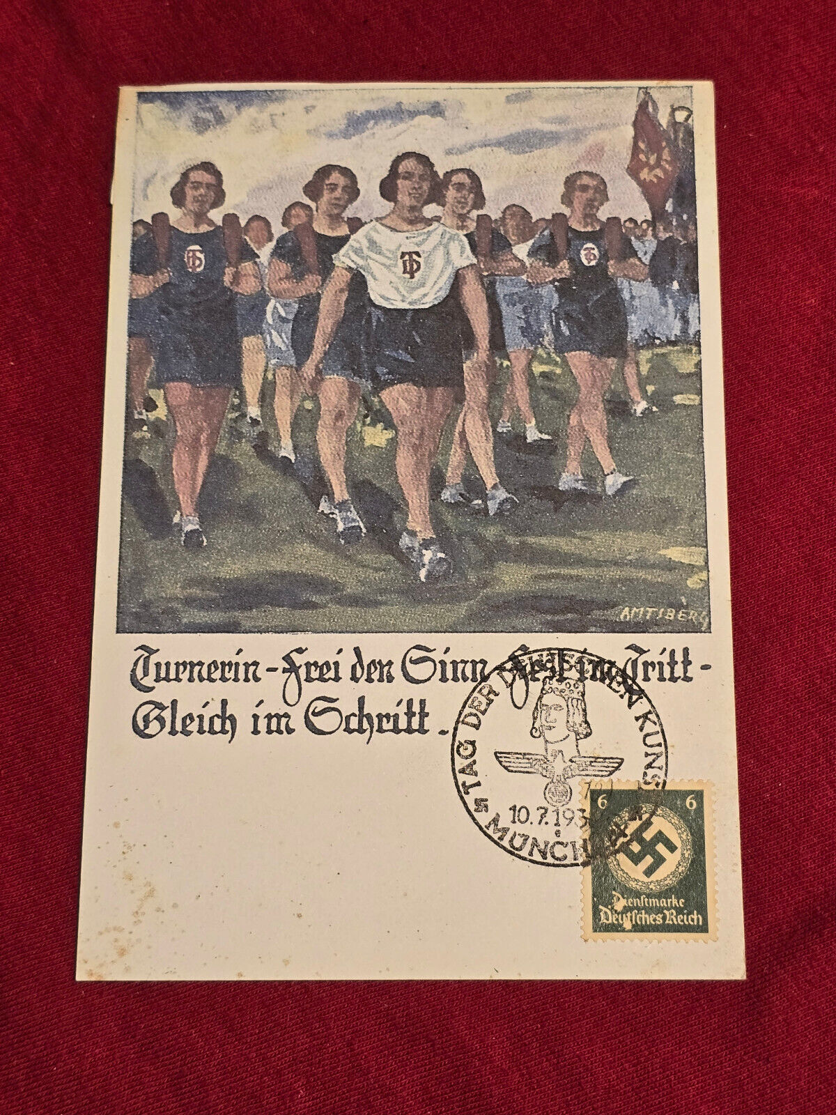 GERMANY YOUNG GIRLS BDM TURNER ORG WWII WW2 Nazi German Third Reich ...