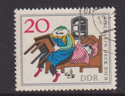 German Democratic Republic DDR #884 used 1966 fairy tale 20pf | Europe ...