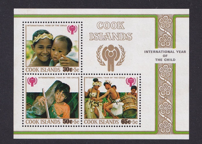 Cook Islands #B75 MNH 1979 sheet year of the child | Australia ...