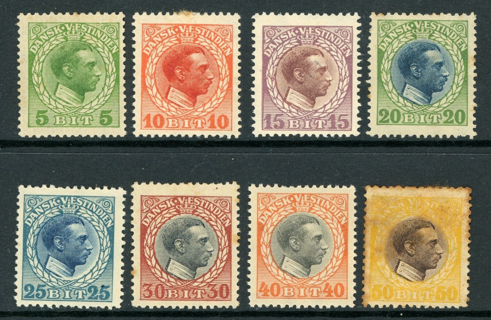 USA 1915 DWI Definitive Set Scott 51-58 Mint N431 | United States ...