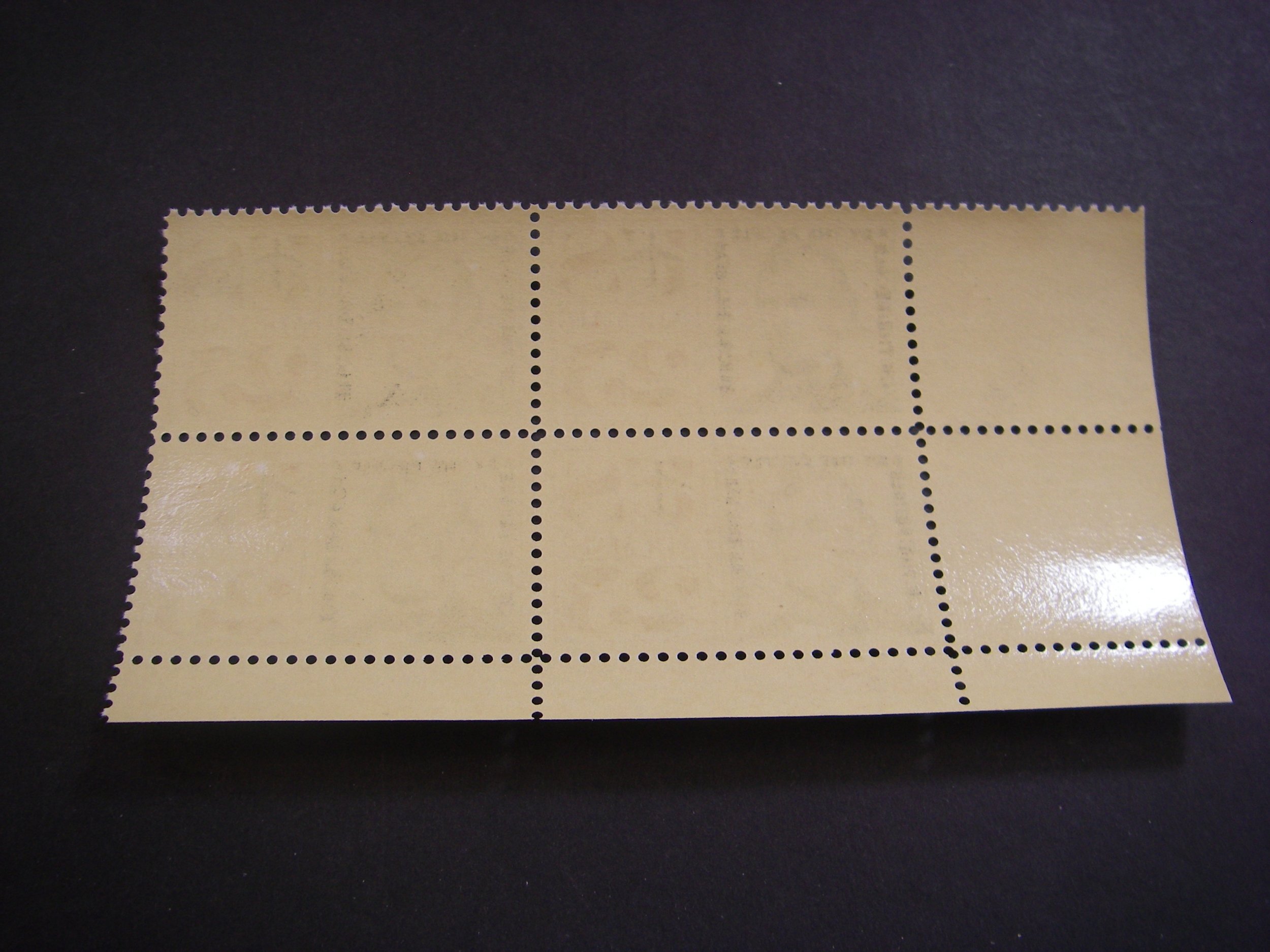 Scott C59, 25c Abraham Lincoln, PB4 #26570 LL, MNH Airmail Beauty ...