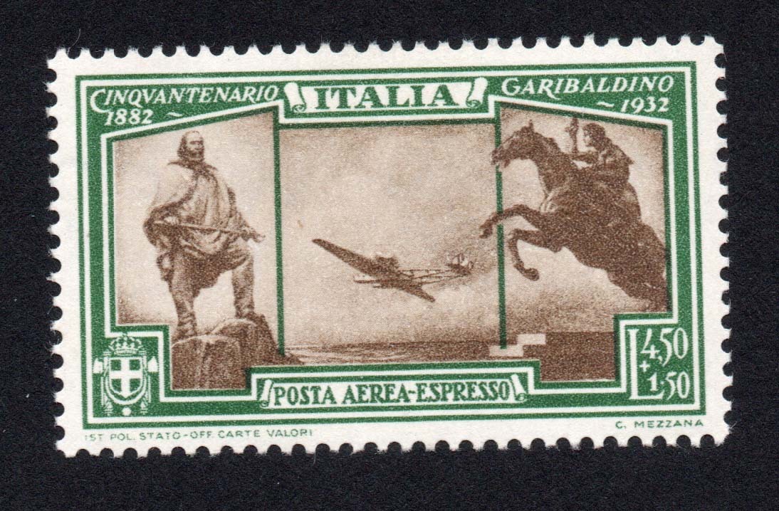 Italy Scott #CE1-CE2 Stamps - Mint Set | Europe - Italy, Air Mail ...