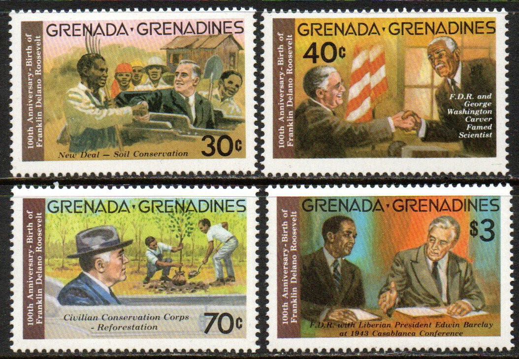Grenada Grenadines Sc #499-502 MNH | Caribbean - Grenada, General Issue ...