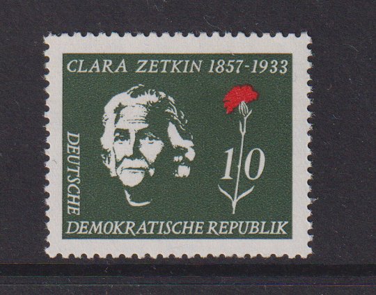 German Democratic Republic DDR #361 MNH 1957 Clara Zetkin | Europe ...