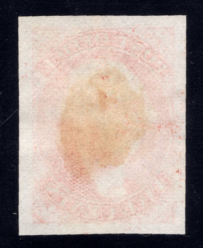 US Stamps # 9x1tc Scarlet Trial Color Plate Proof on India LOT #4638 ...