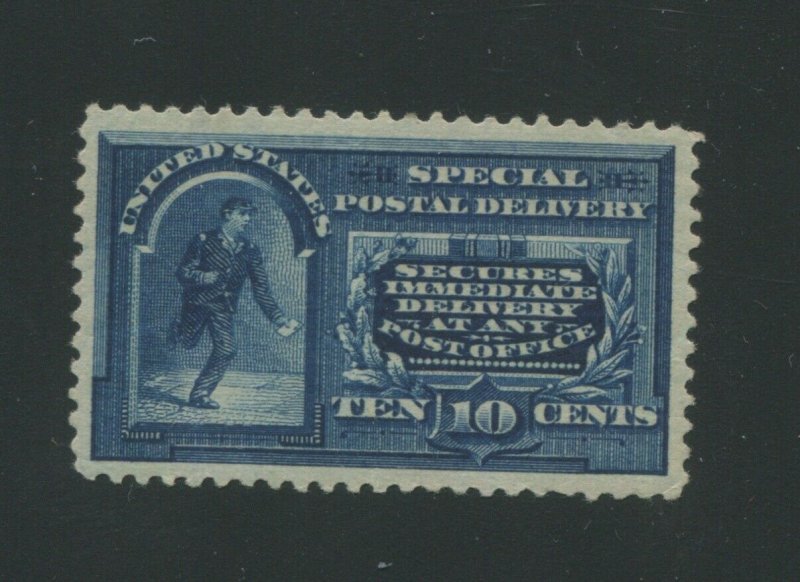 1894 US Special Delivery Stamp #E4 Mint LH OG VERY VERY LT CREASE, CERT ...