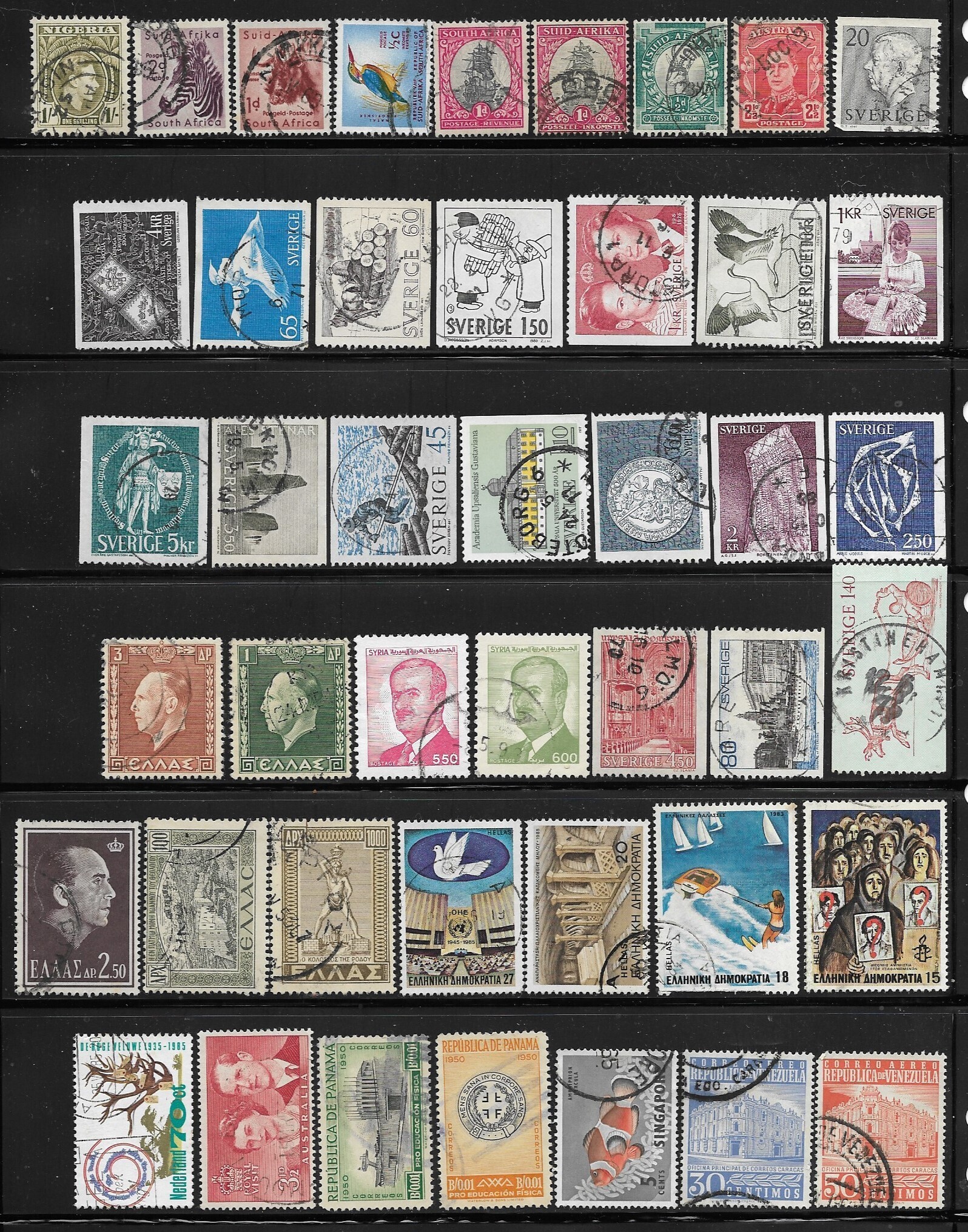 Worldwide Off Paper Packet Lot of 44 all different Stamps World ...