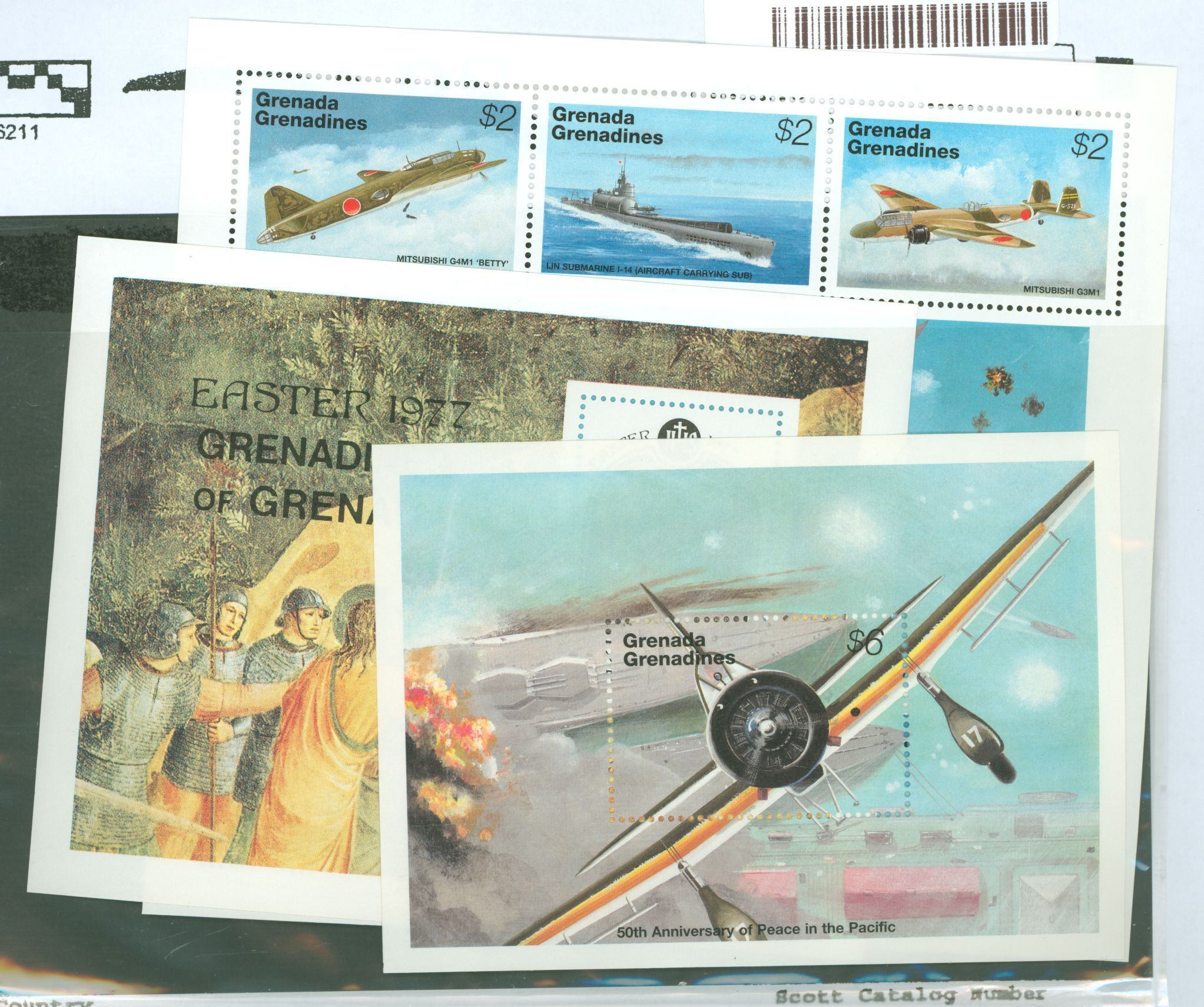 Grenada Grenadines #228/1723A Souvenir Sheet | Caribbean - Grenada ...