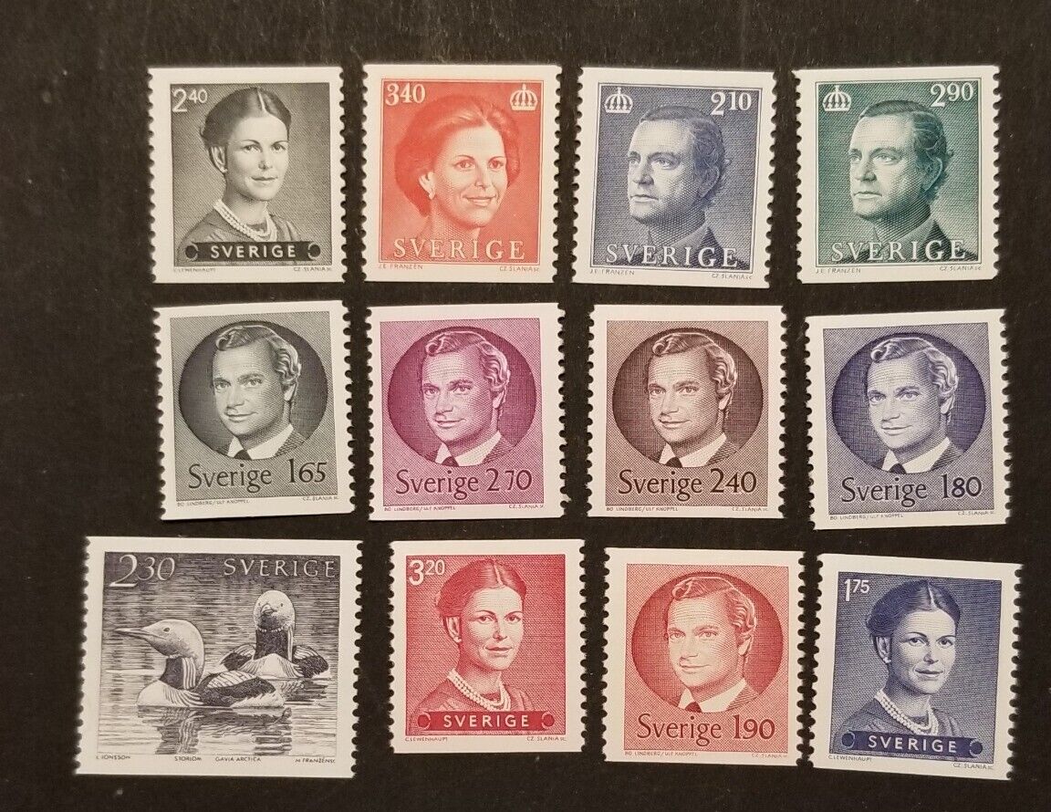 SWEDEN Vintage MINT Stamp Lot MNH z8207 | Europe - Sweden, Stamp / HipStamp