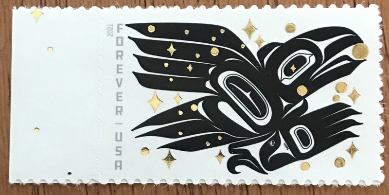 US #5620 MNH Single w/Selvage Raven Story (.55) | United States ...