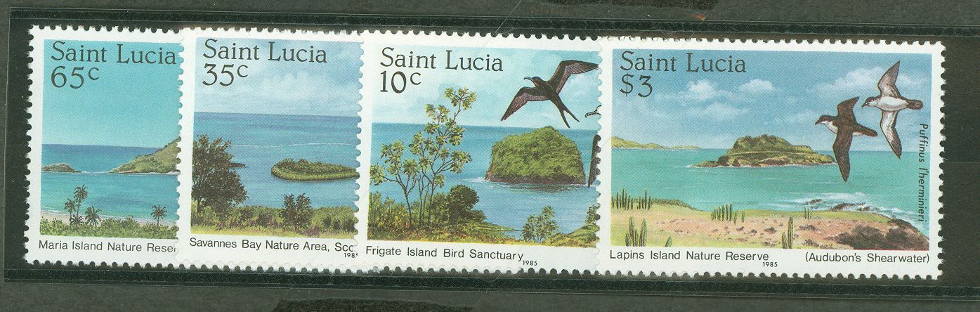 St. Lucia #770-773 Single (Complete Set) | Caribbean - St. Lucia ...