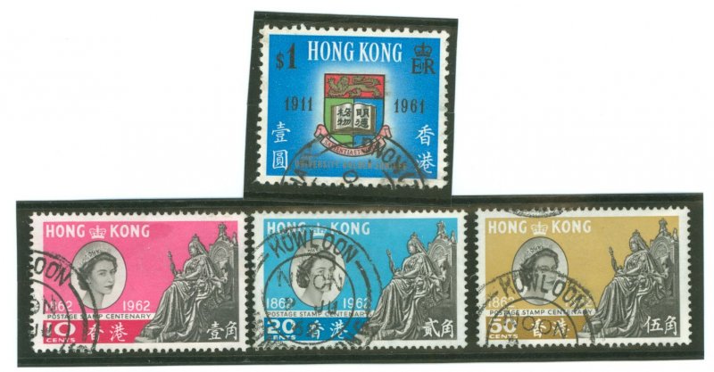 Hong Kong #199-202 Single (Complete Set) | Asia - Hong Kong, General ...