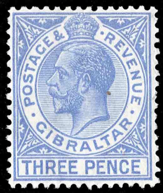 Gibraltar Scott 94 Unused hinged | Europe - Gibraltar, General Issue ...