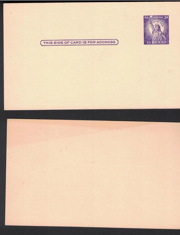 Scott UX46 - Prepaid Post Card. Unused. #02 UX46 | United States ...