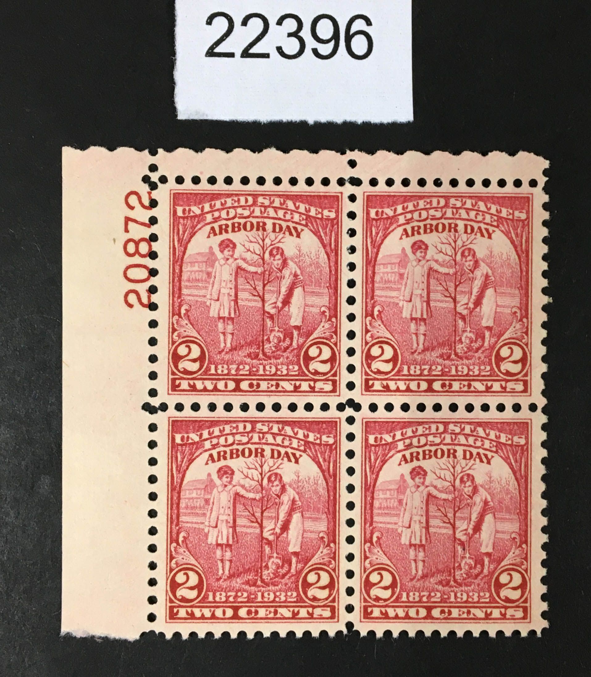 US Stamps # 717 Plate Block of 4 Mint OG NH $ LOT #22396 | United ...