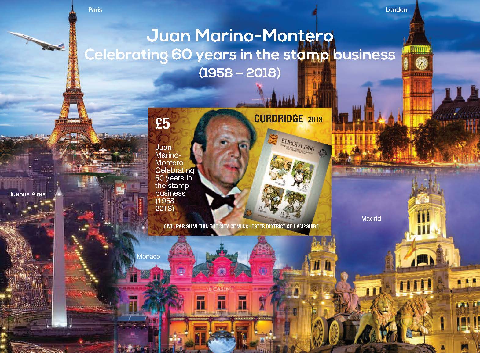 Curdridge (GB) 2018 Year of the Child/Concorde/60th.Anniversary JMM S/S ...