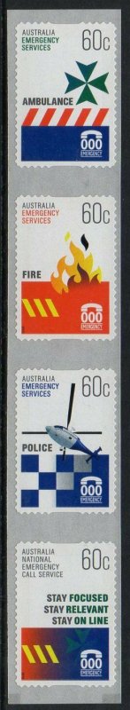Australia Sg3445A 2010 Emergency Services (Pemara) Self Adhesives MNH ...
