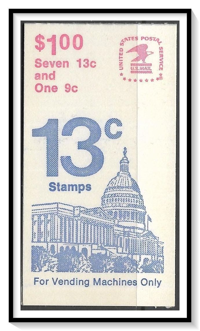 US #BK131 (#1623a) Complete Booklet MNH | United States, Booklets Stamp ...