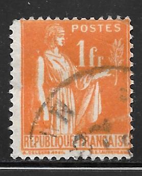 France 277: 1F Peace with Olive Branch, used, F-VF | Europe - France ...