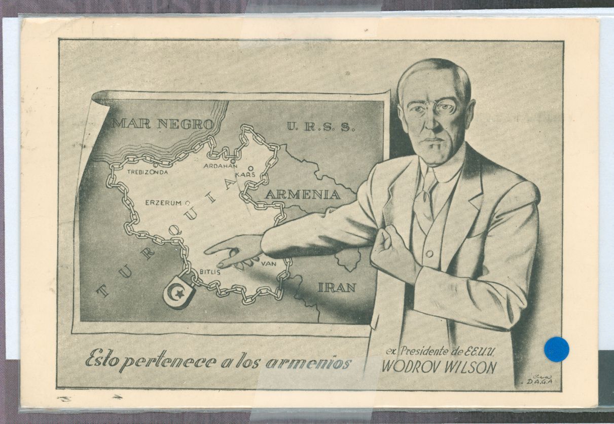 US president wilson honored at a world congress in 1947, for his ...