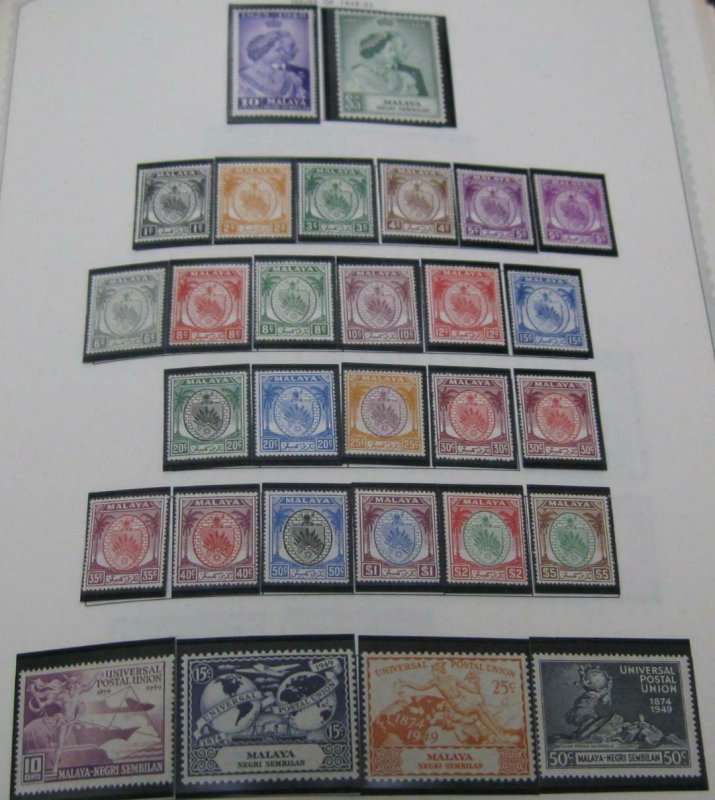 BRITISH COMMONWEALTH Mint, 25 Minkus albums, 1930s-80s, 106 countries ...