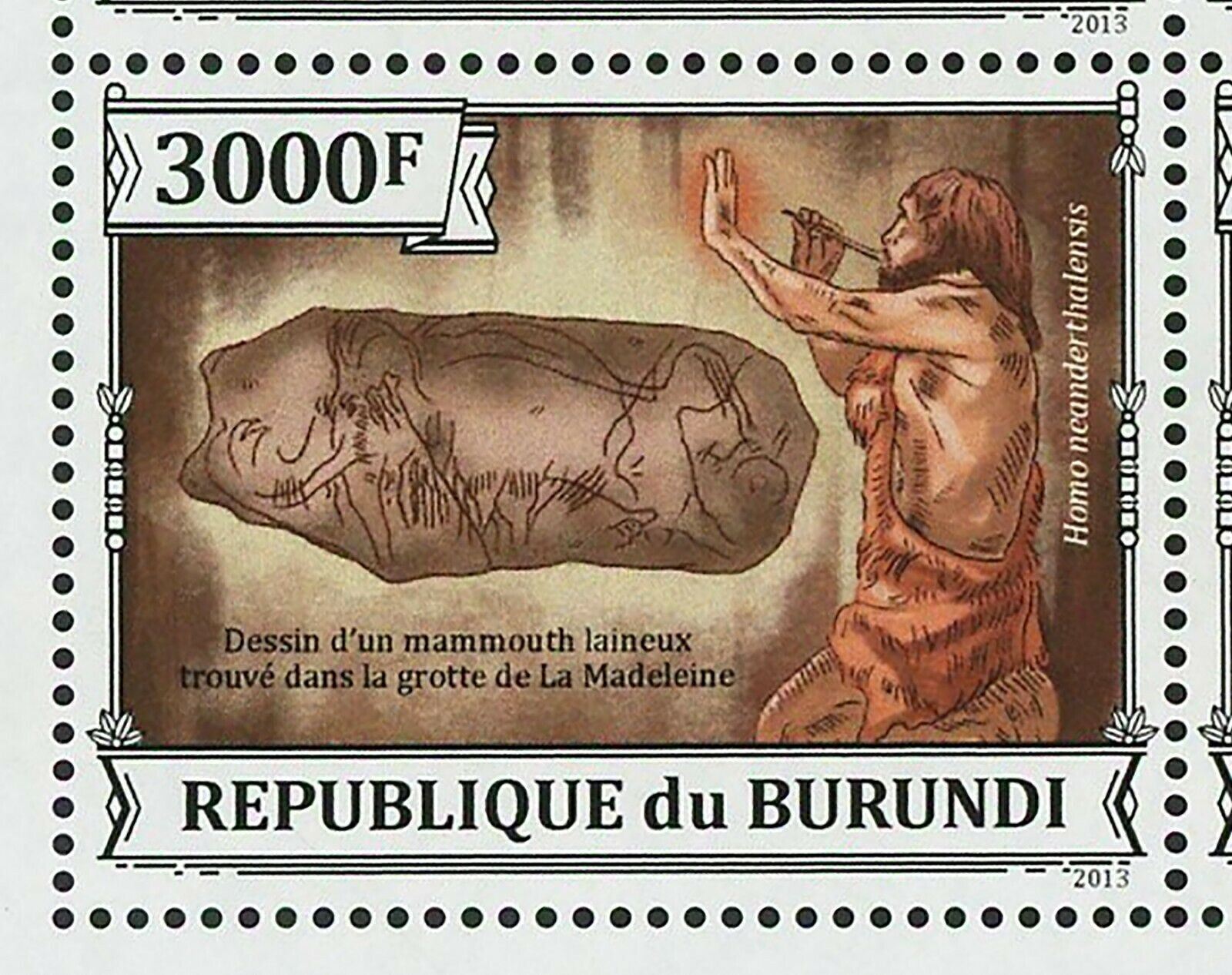 Prehistoric Humans Stamp Homo Erectus Homo Floresiensis S/S MNH #3253 ...